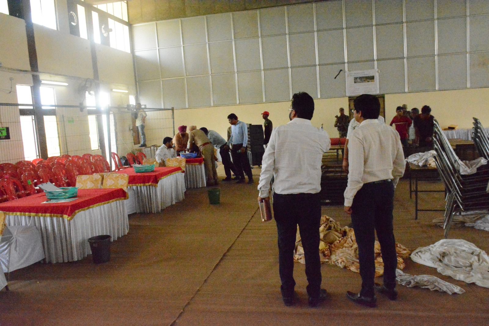 Preparation for counting of Kharar